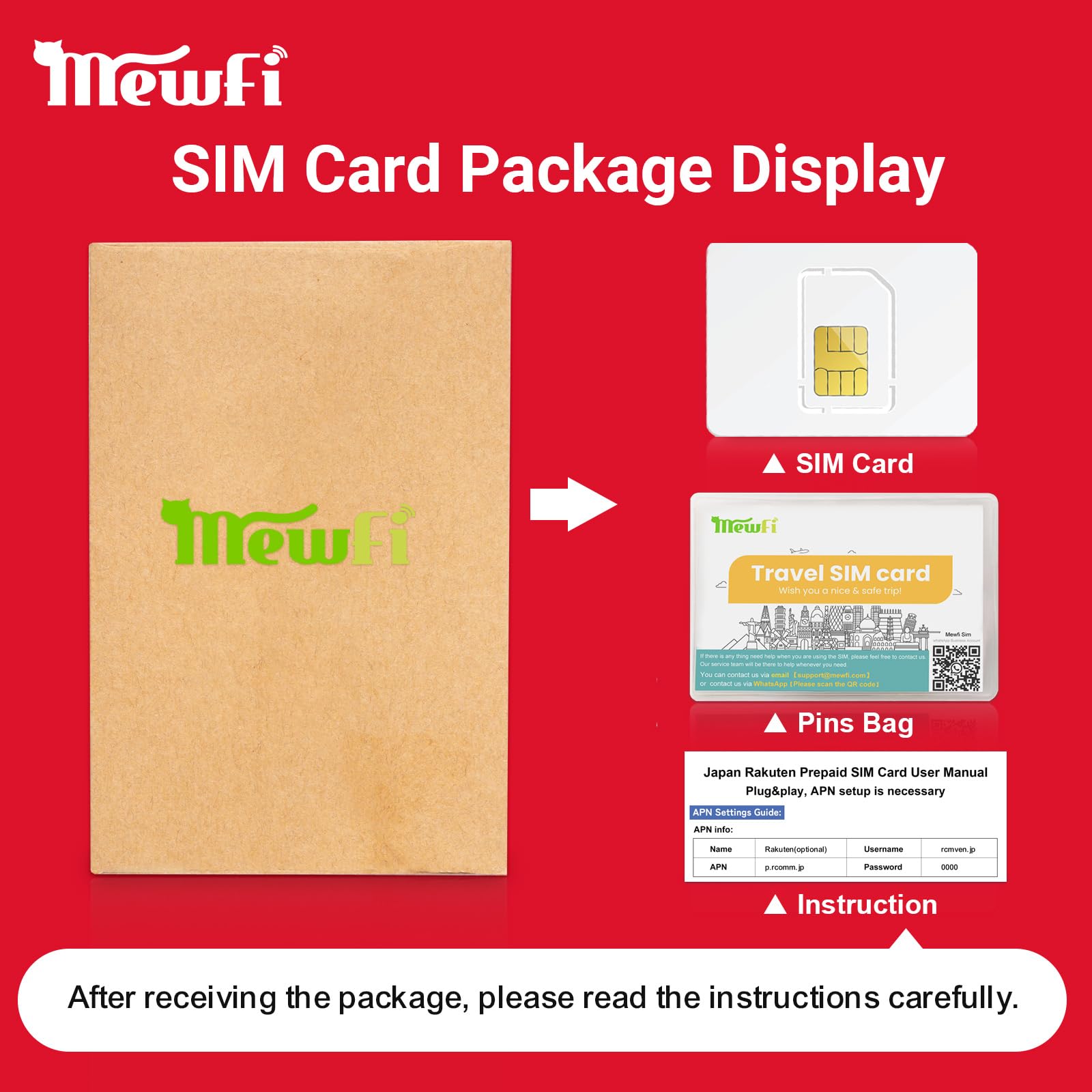 Mua 180 Days 10GB Japan Rakuten Data SIM Card - Plug & Play, Easy APN ...