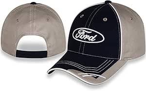 Amazon.com: CFS Ford Racing Hat for Men - Blue Gray Ford Baseball Cap ...