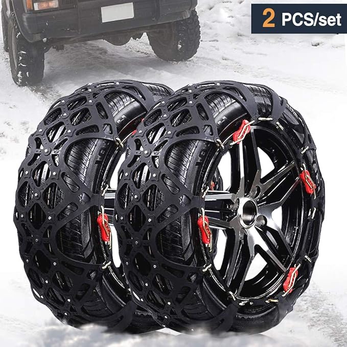 Rupse Schneeketten Auto mit TÜV/GS/ÖNORM Universal Anti-Rutsch-Ketten ...
