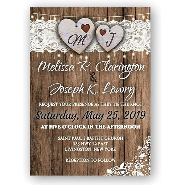 Knot Wedding Invitations Rustic Wood Modern Wedding Save The Date