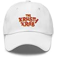 Spongebob Squarepants The Krusty Krab Embroidered Hat (White ...
