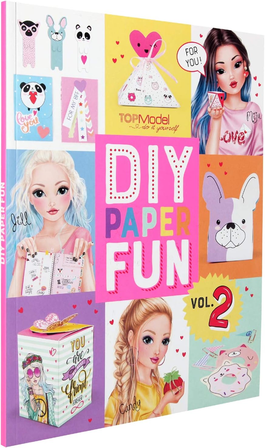 Depesche 10956 DIY Paper Fun, TopModel, Approx. 21.5 x 27.5 x 1 cm ...