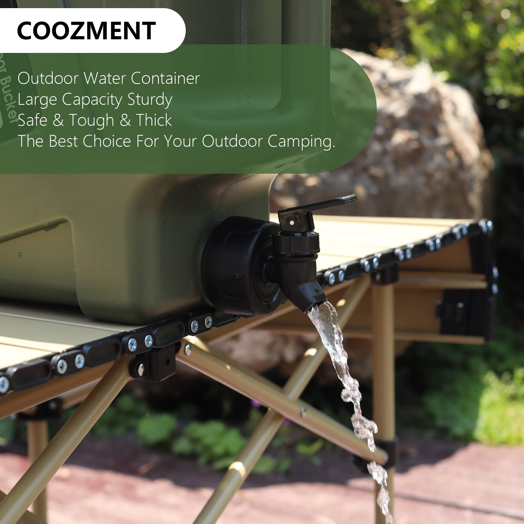 Mua 3.2 Gallon (12L) Portable Water Containers with Spigot, BPA Free ...