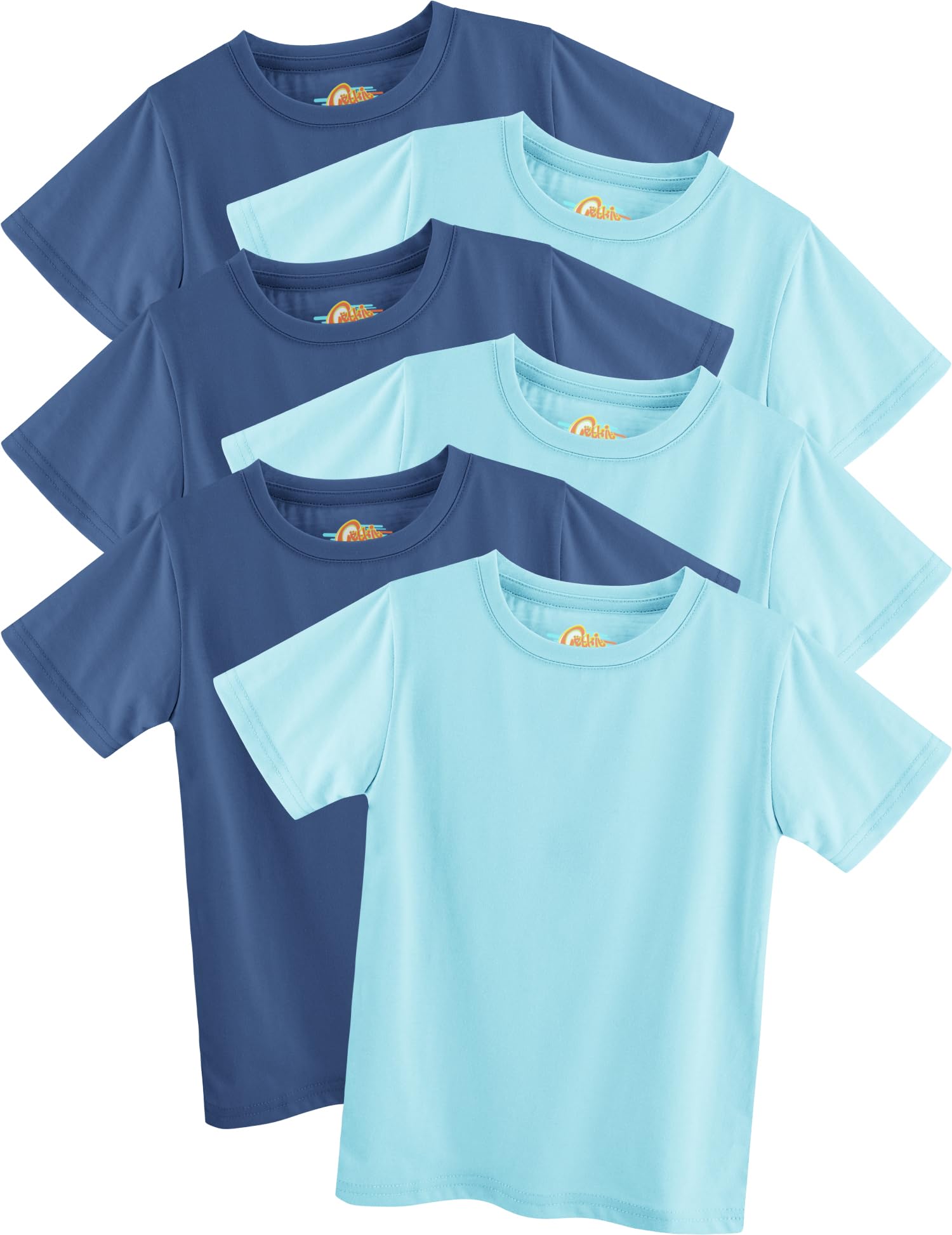 Boys School Uniform Shirts Baby Shirts 6 Pack, Baby Boy T Shirts with ...