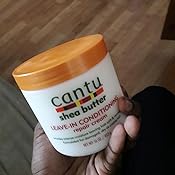 Cantu Shea Butter Leave in Conditioning Repair Cream 453 g: Amazon.co ...