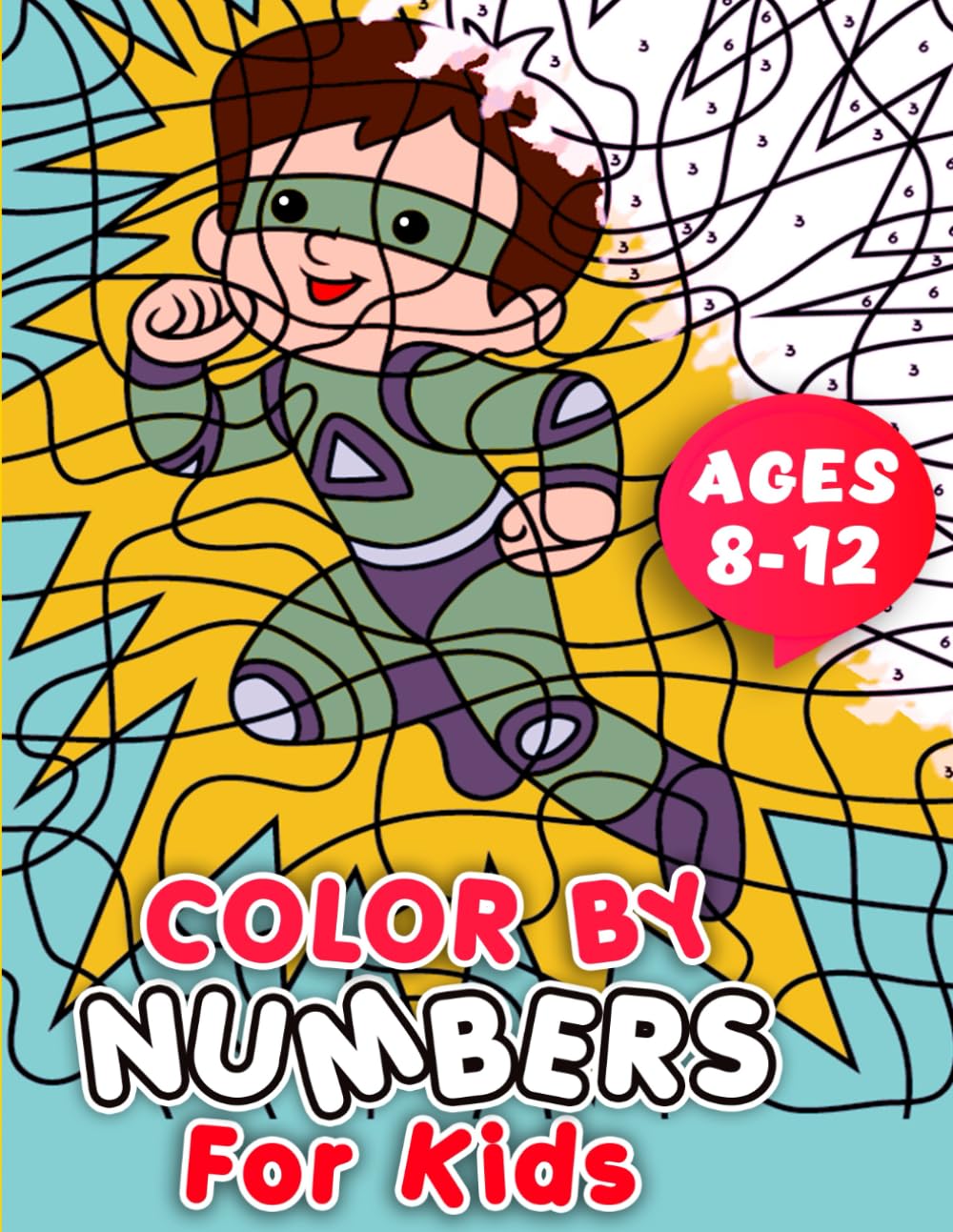 Mua Color By Numbers For Kids Ages 8-12: Children’s Activity Book ...