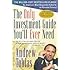 The Only Investment Guide You'll Ever Need: Andrew Tobias: 9780547447254: Amazon.com: Books