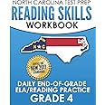 Amazon.com: NORTH CAROLINA TEST PREP Reading Skills Workbook Daily End ...