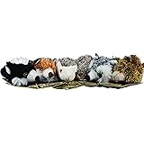 Pet Supplies : Multipet Bouncy Burrow Buddies Assorted 3 Pack, 20 ...