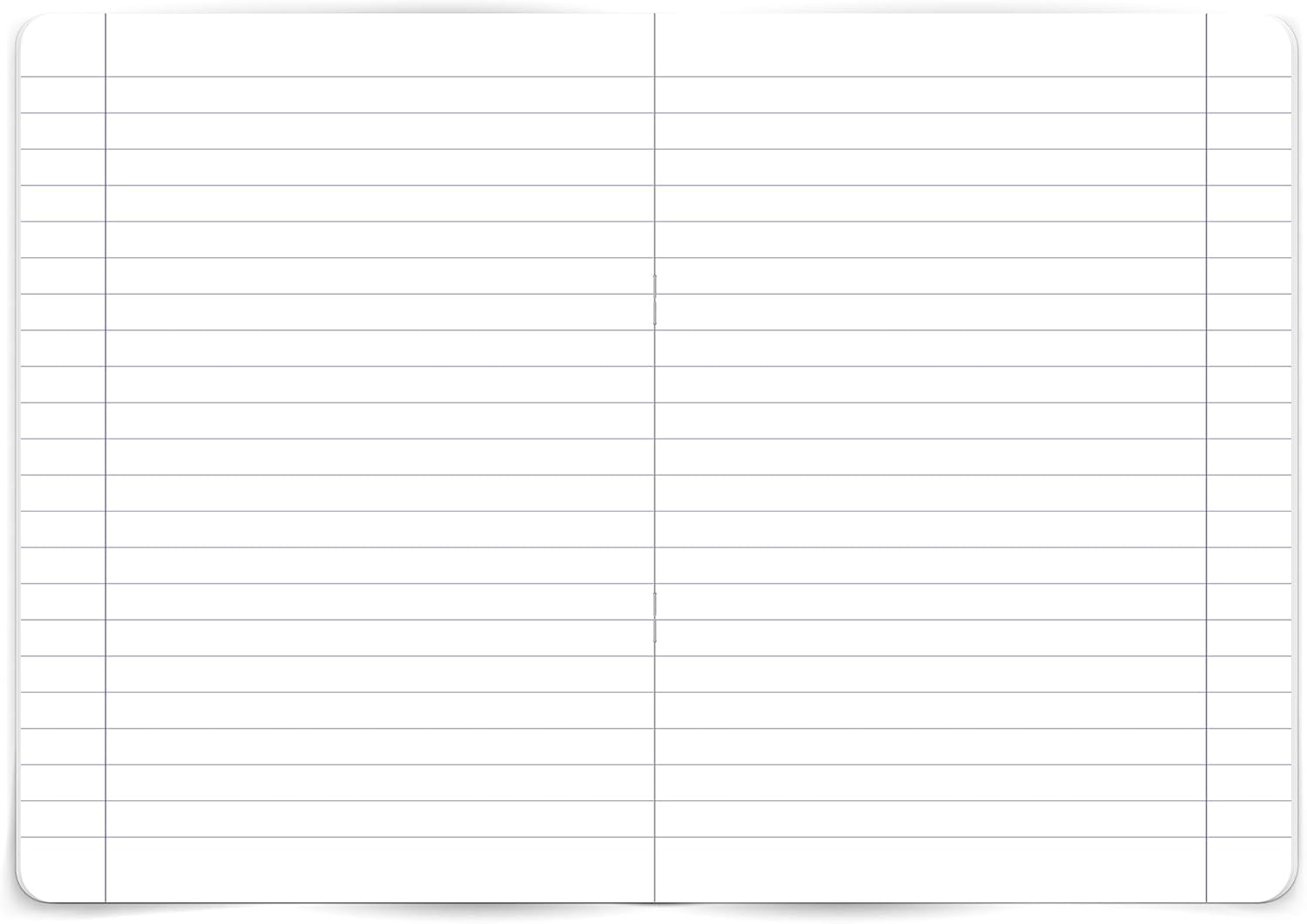 Oxford 400026717 Esse A4 Staple 96 Sheets Line, Pack of 5 Assorted ...