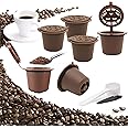 Amazon.com: Reusable espresso Capsules Refillable Coffee Pods - Coffee ...