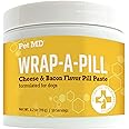 Amazon.com: Pet MD Wrap A Pill Cheese & Bacon Flavor Pill Paste for ...