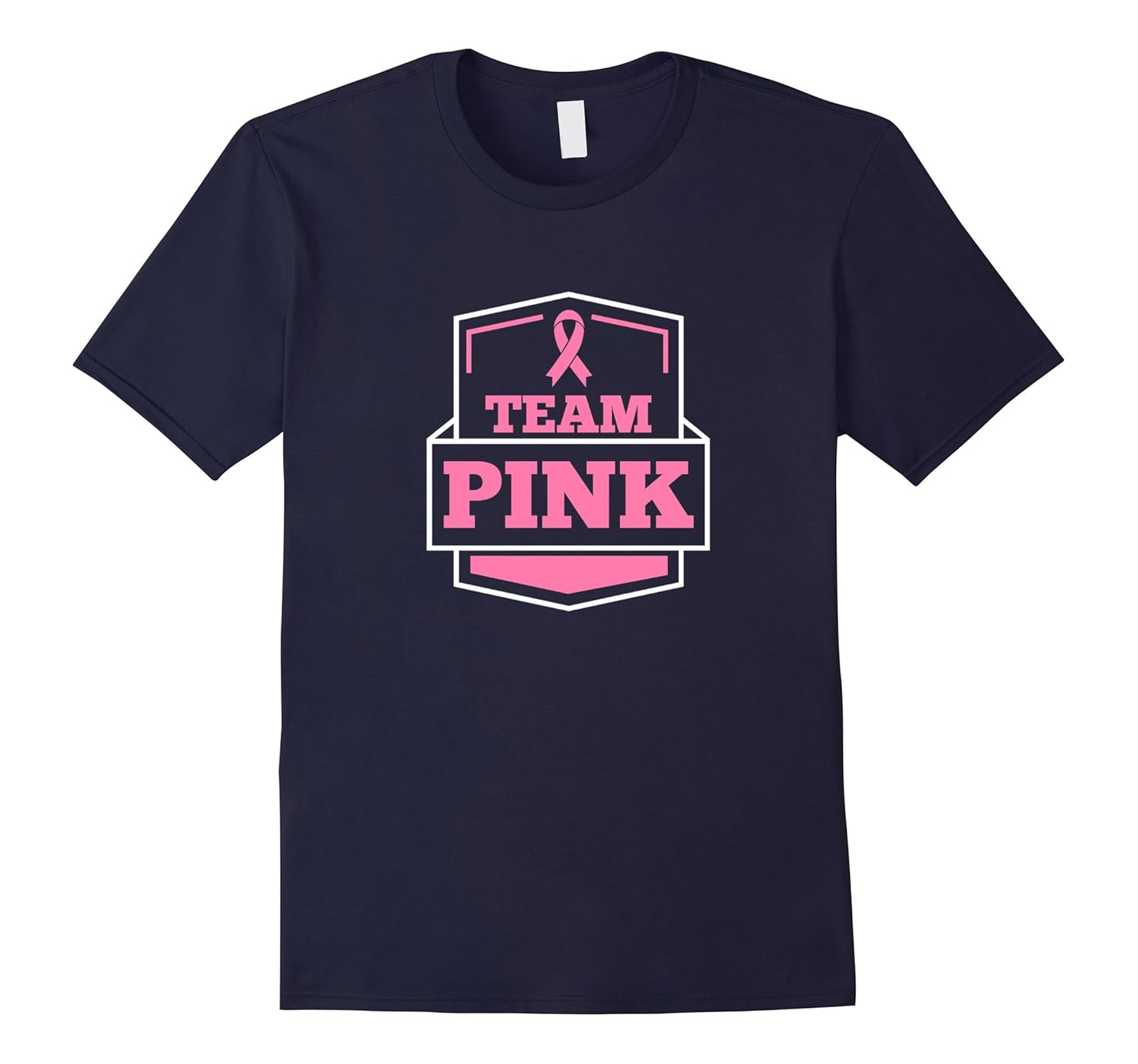 Team Pink Support Walk Breast Cancer Awareness Group T-Shirt-Art ...