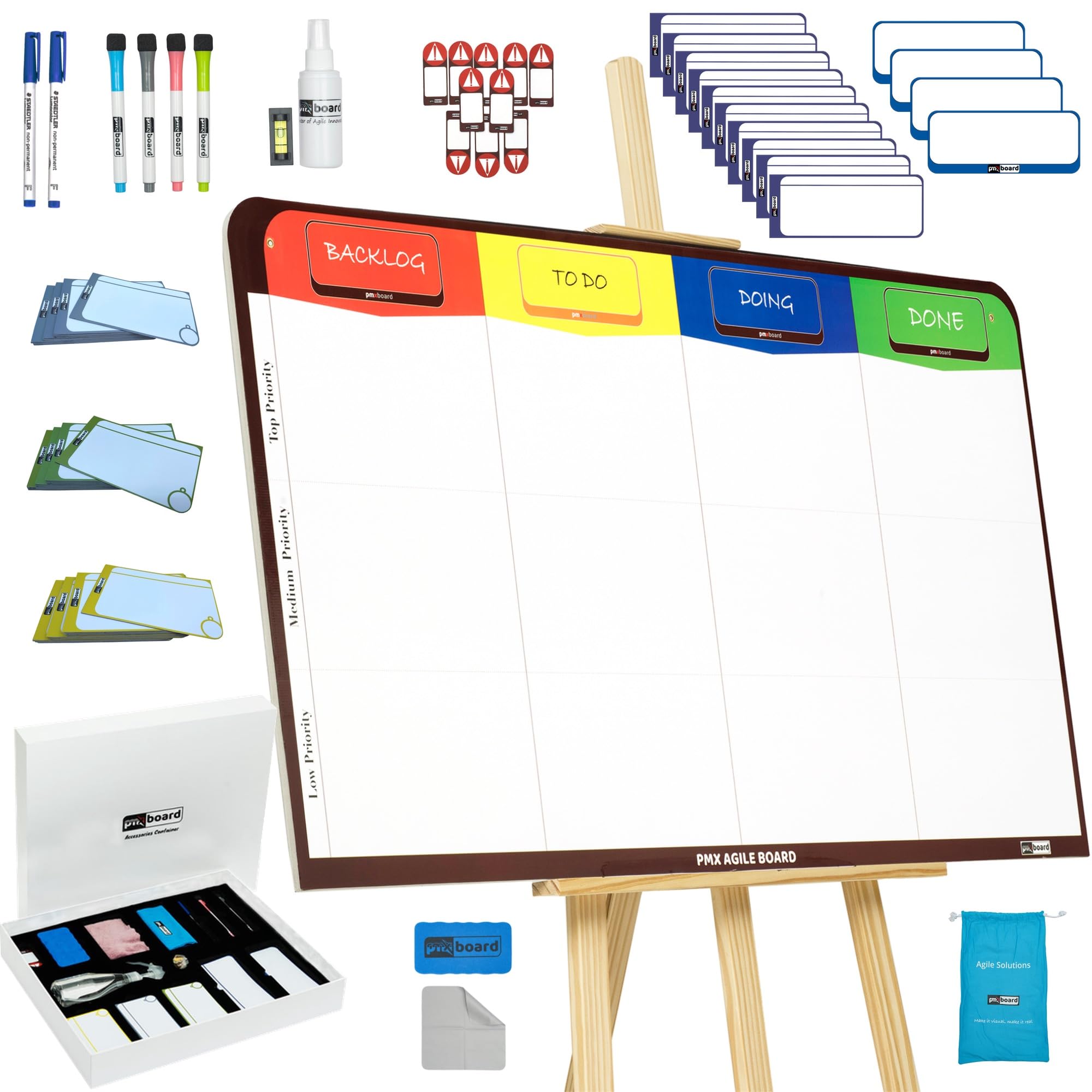 Mua pmxboard Full Magnetic Agile Board Kit. Kanban Board, Scrum Board ...