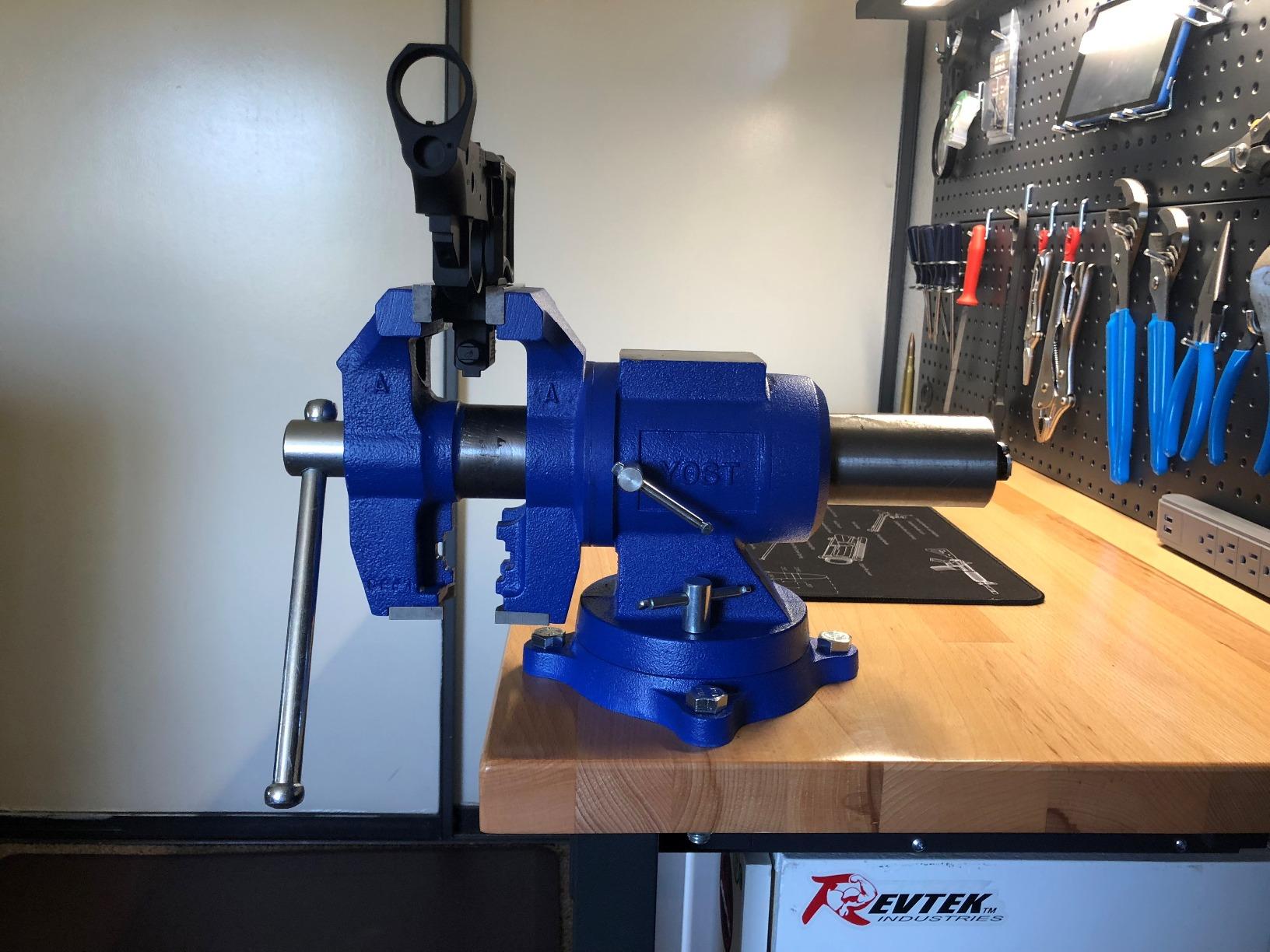 $28/mo - Finance Yost Vises 5" Heavy-Duty Bench Vise, Double Swivel ...