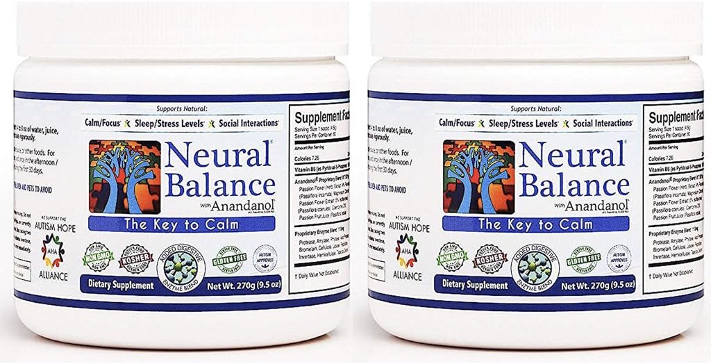 Amazon.com: Neural Balance with Anandanol Value Pack 2 tubs 60 Servings ...