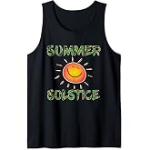 Amazon.com: Summer Solstice 2022 T-Shirt - MidSummer Vintage Sun Design ...