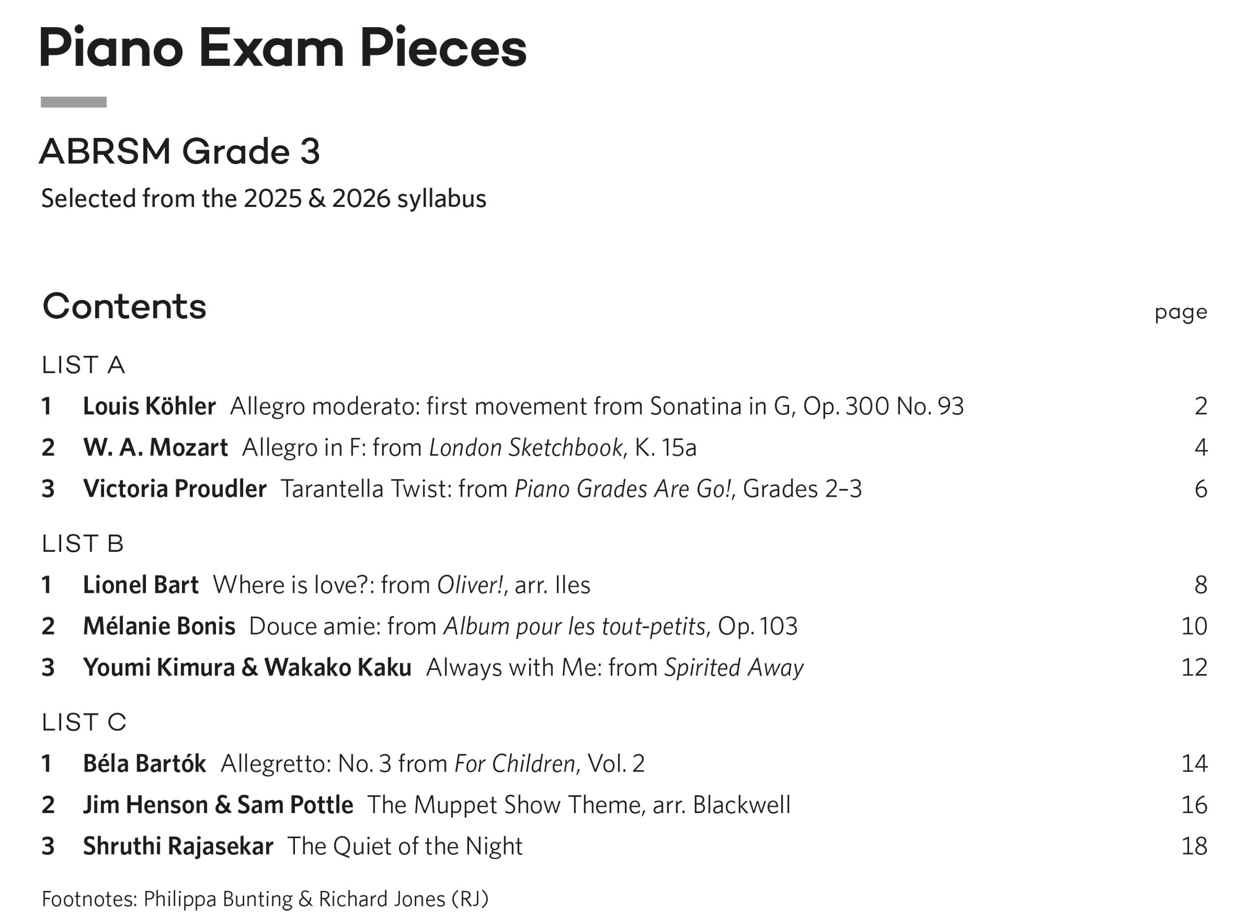 Mua Piano Exam Pieces 2025 & 2026, ABRSM Grade 3: Selected from the 2025 & 2026 syllabus (ABRSM ...