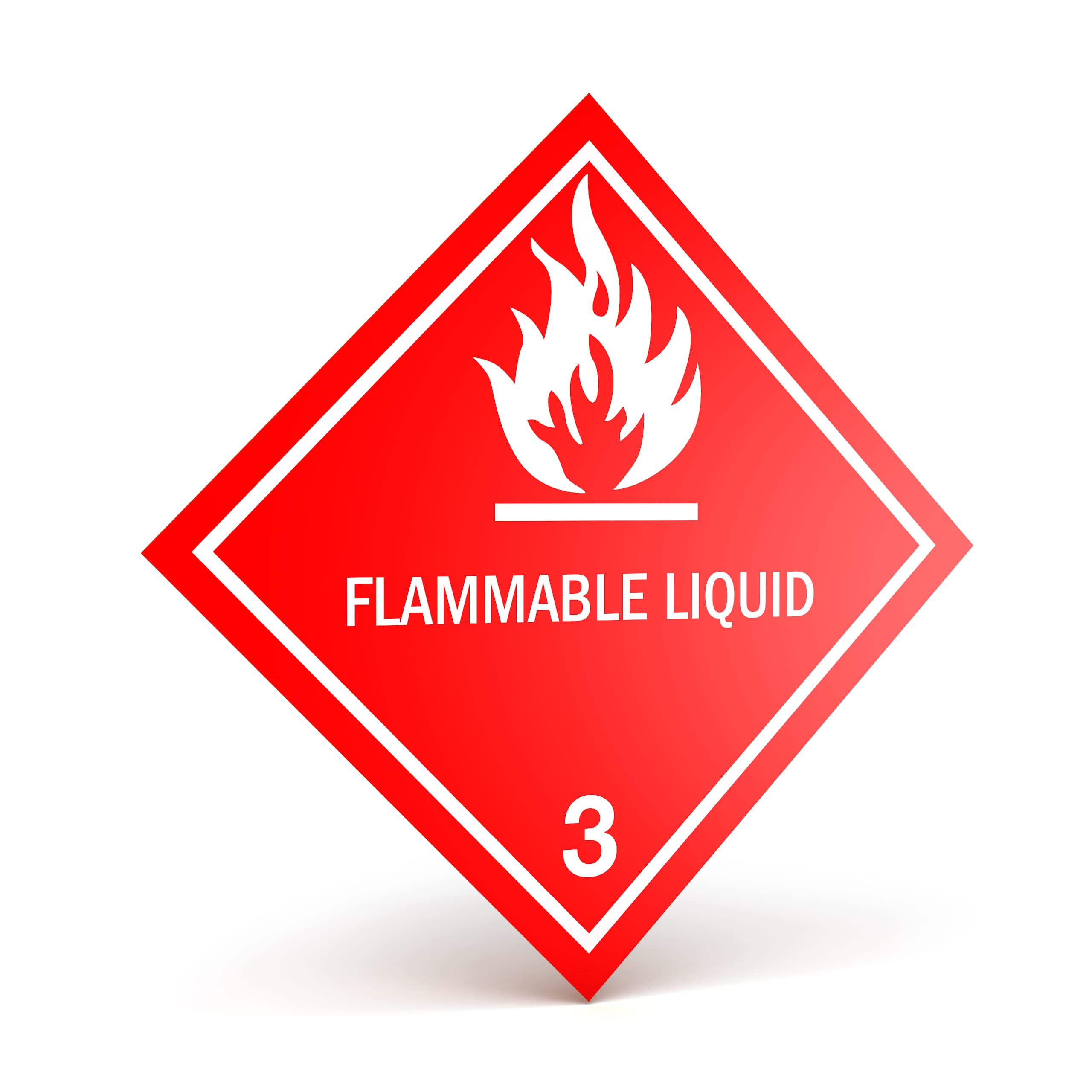 Mua D.O.T. Labels - Hazard Class 3 DOT Flammable Liquid Hazmat Labels 4 ...