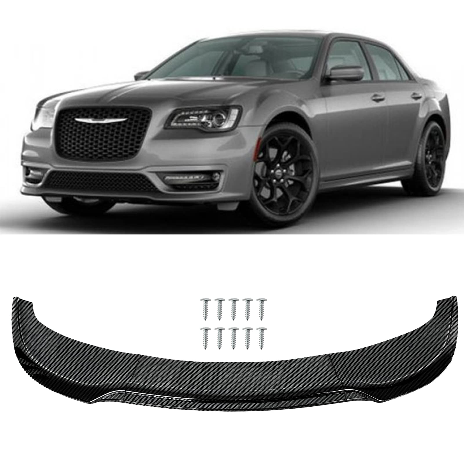 Mua RockyParts Front Bumper Lip Compatible with 2015-2023 300 300C 300S ...