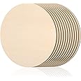 Amazon.com: Jetec 18 Inch Round Wood Circles Unfinished Wood Circles ...
