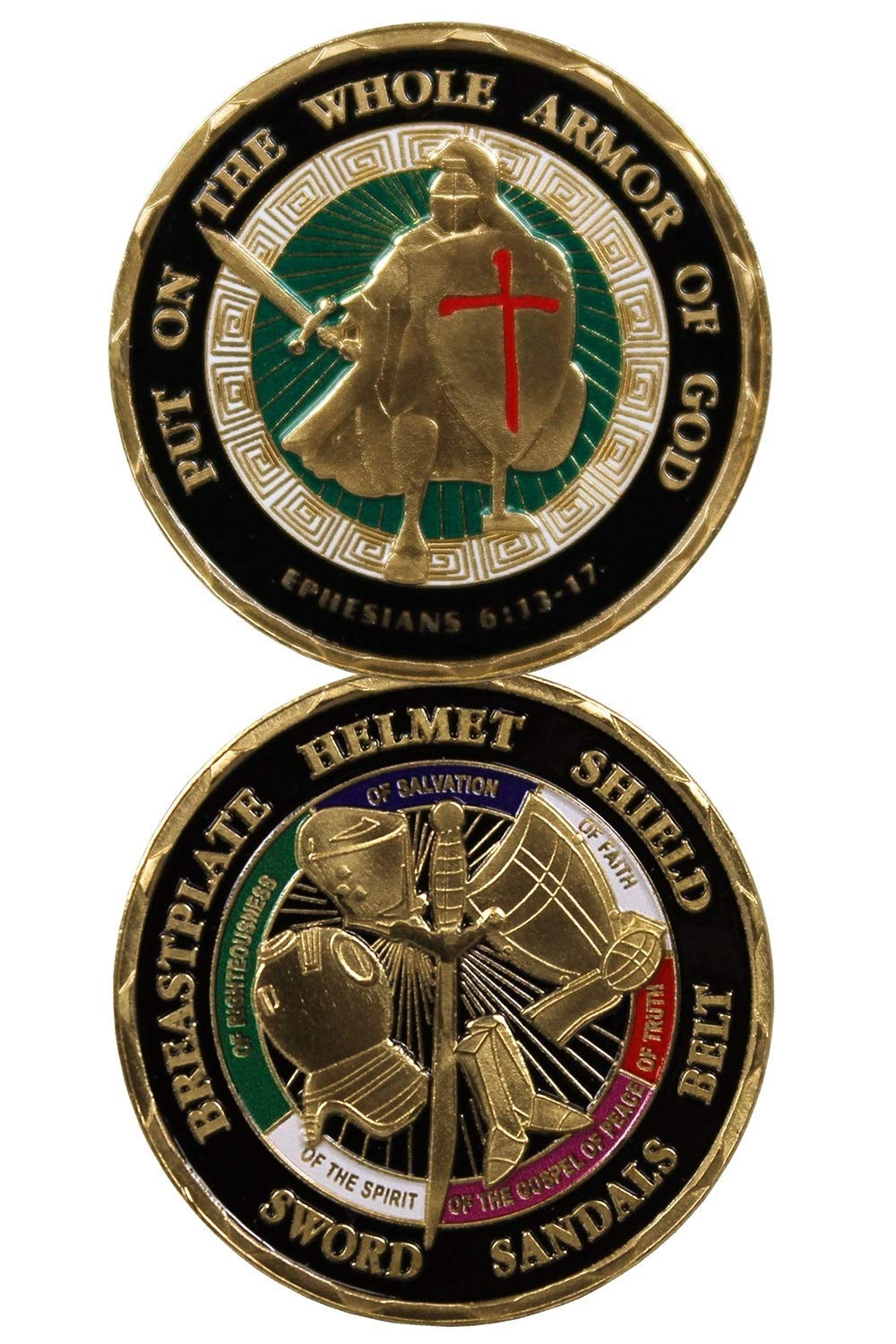 Buy Eagle Crest New Armor of God Challenge Coin Online at desertcartINDIA
