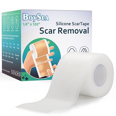 Mua Silicone Scar Sheets (1.6" x 120") Transparent Scar Tape - Scars ...