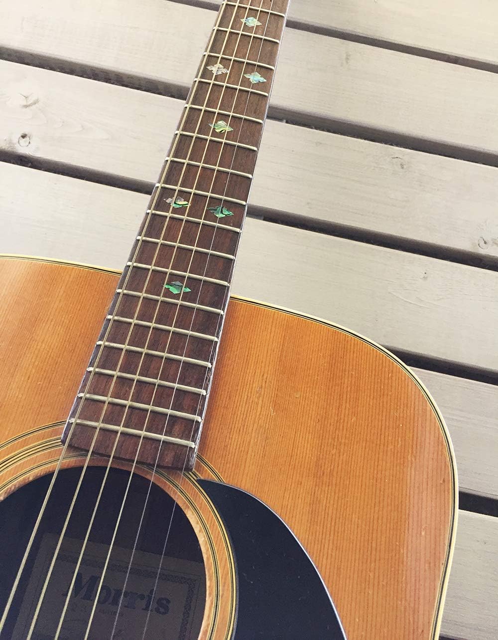 Inlaystickers Fret Markers for Guitars, Bass & Ukuleles – Traditional ...