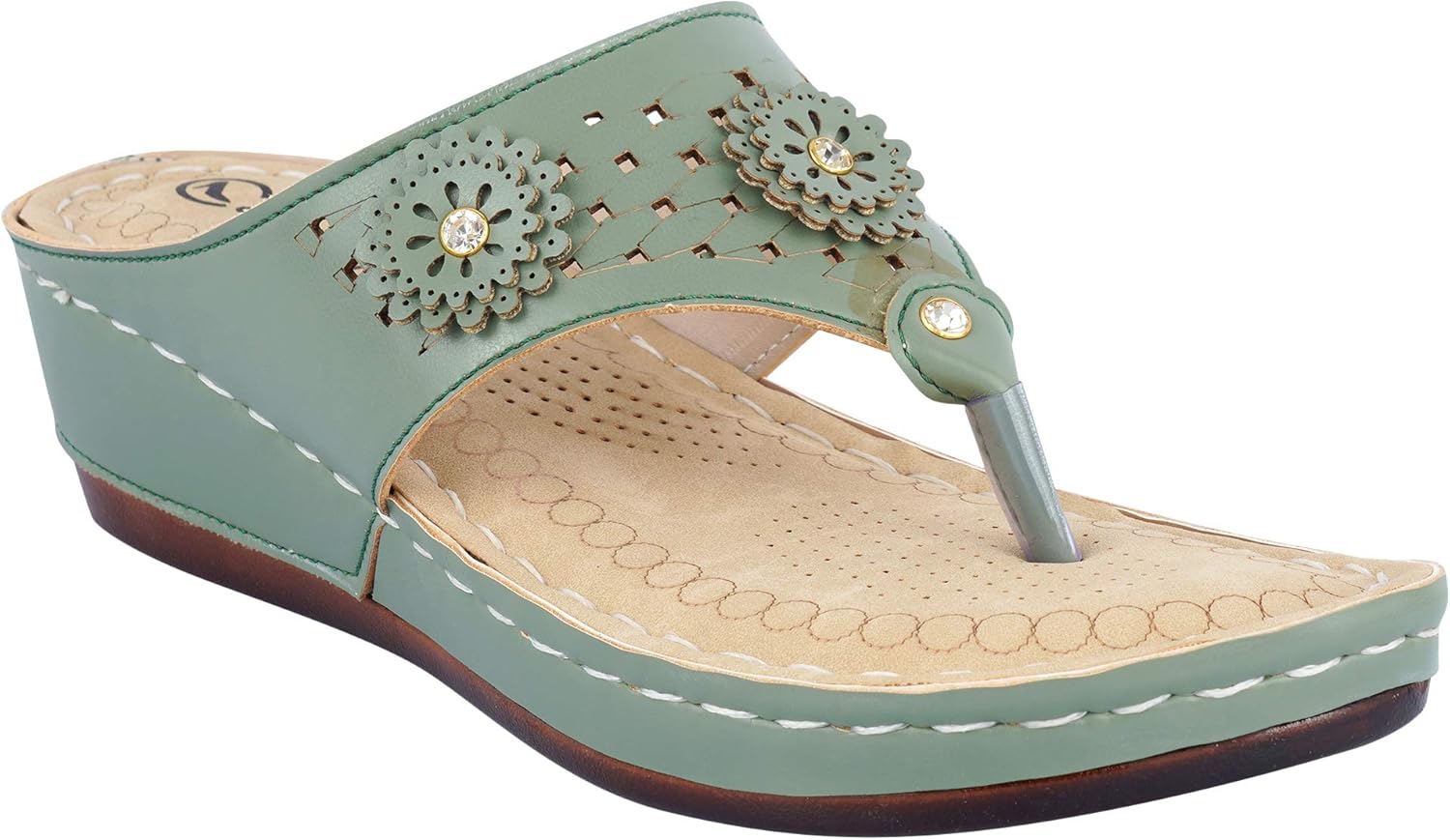 DOCTOR SLEEPER WITH STONE FLOWER (numeric_8): Amazon.in: Shoes & Handbags