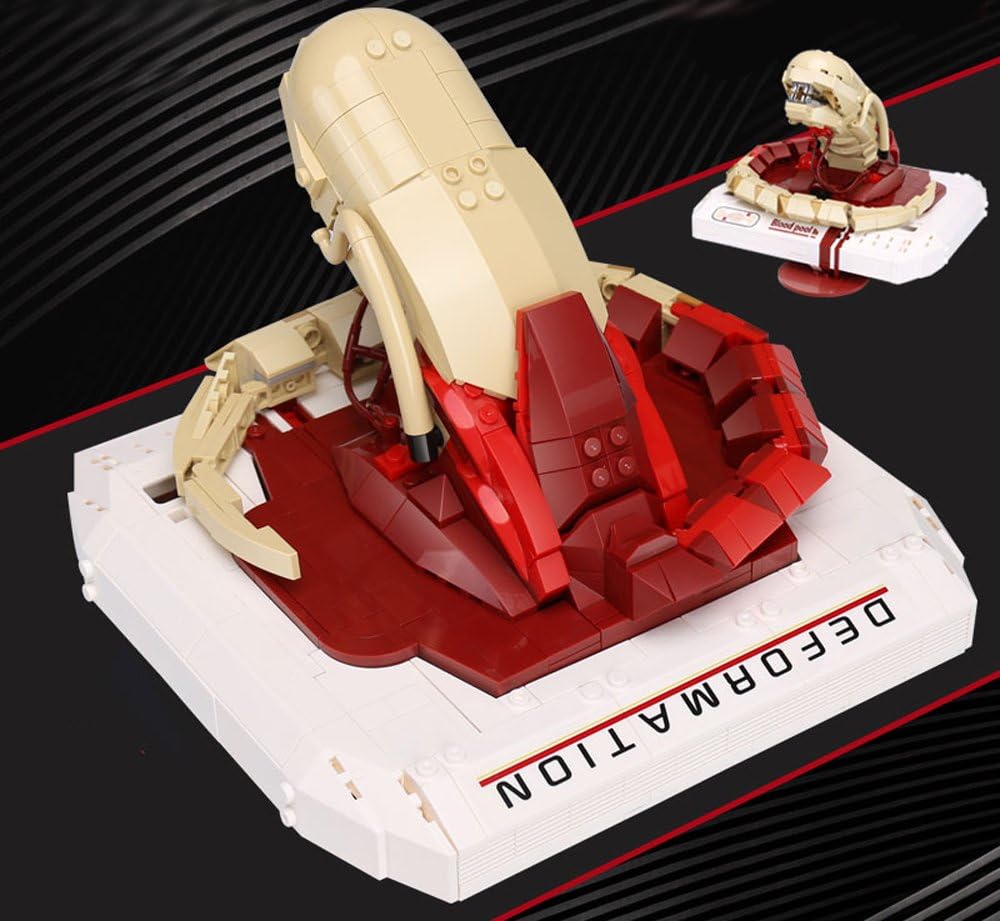 Building Blocks Alien Chestburster Construction Toy, 830 building ...