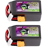 Amazon.com: OVONIC 130C 6S 1100mah Lipo Battery 22.2V Pack with XT60 Plug for FPV Racing : Toys ...