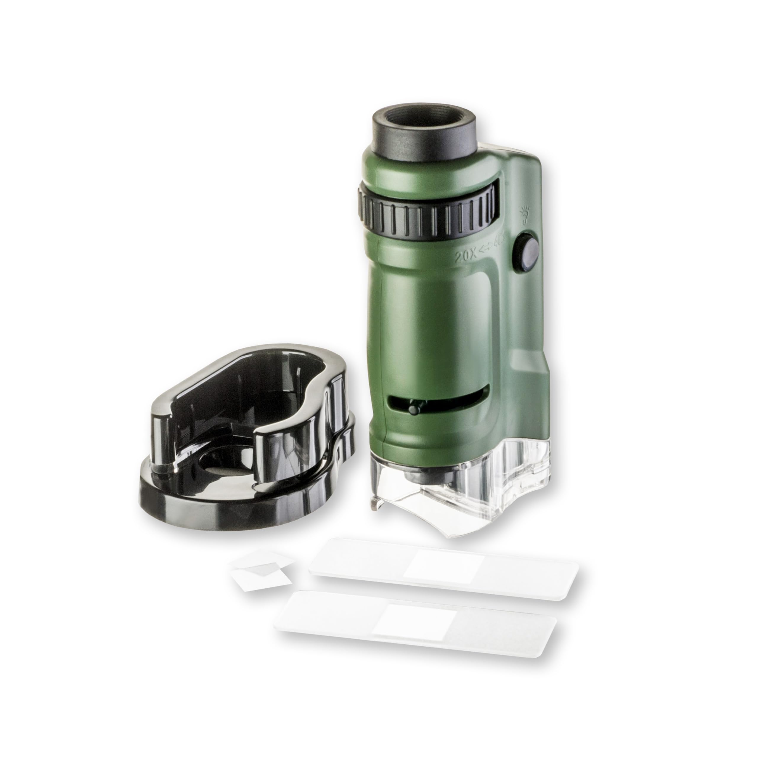 Mua Carson MicroBrite 20x-40x Zoom LED Lighted Pocket Microscope (MM-24 ...