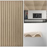 Amazon.com: Art3d 2x4 ft Drop Ceiling Tiles in Walnut, 12-Sheet Semi ...