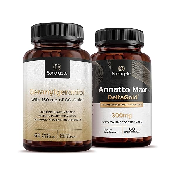 Premium Geranylgeraniol Plus Annatto Max DeltaGold – for Heart Health ...