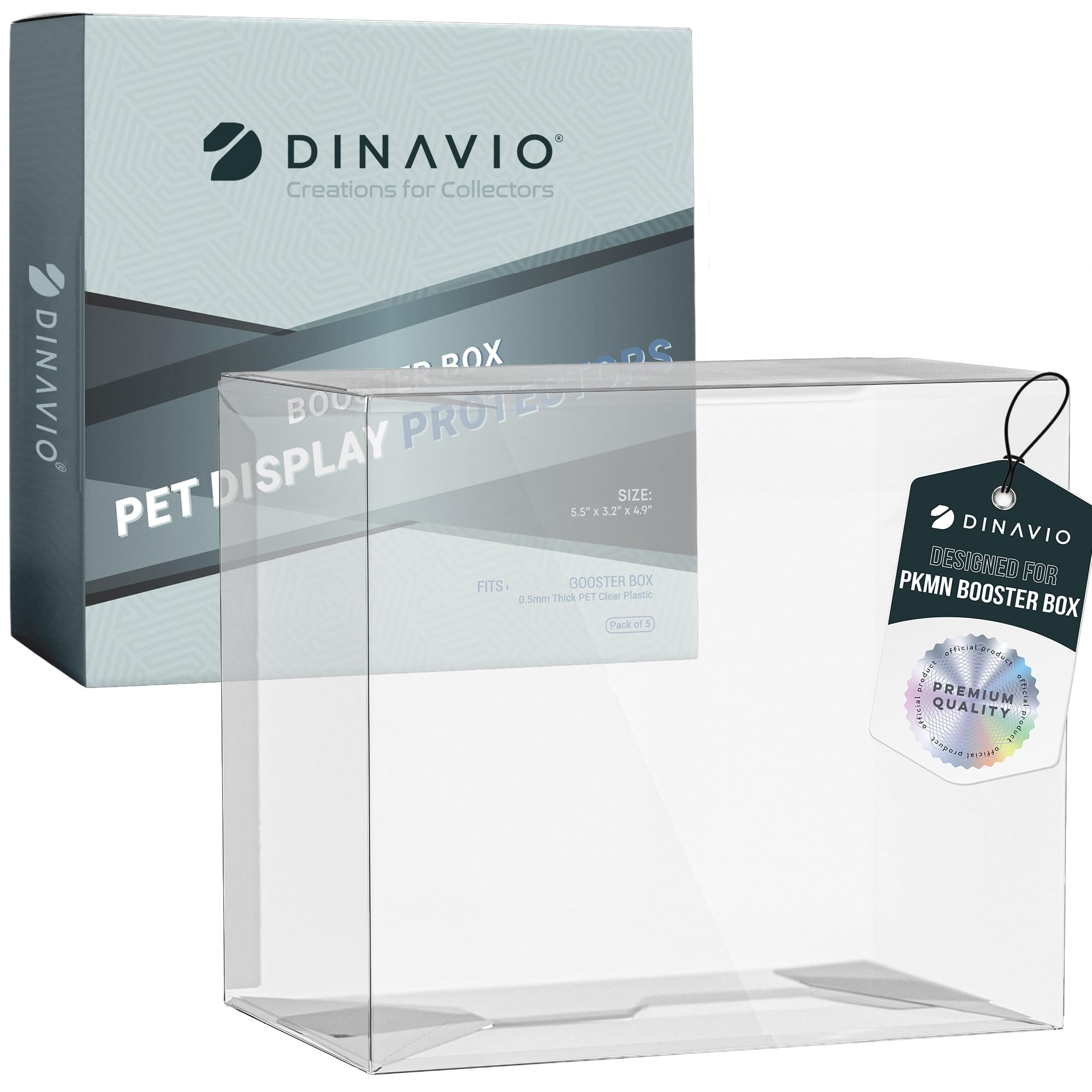 Dinavio Crafthouse PET Plastic PKMN Booster Box Protector - Booster Box ...