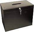 Cathedral Metal A4 File Box - Silver: Amazon.co.uk: Office Products