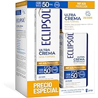 Eclipsol Ultra Loción FPS 50+ Bloqueador Solar Corporal y Facial - Protección UVB/UVA ...