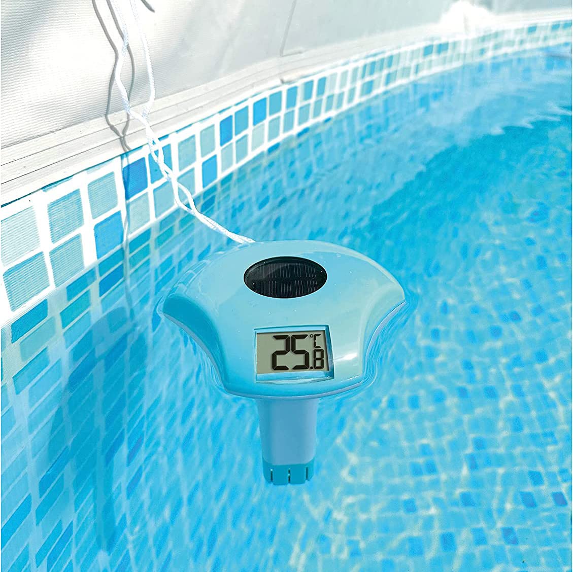 Mua Solar Digital Pool Thermometer Floating, Large Easy-to-Read Screen ...