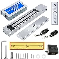 Outswinging 600lb Electric Magnetic Door Lock Kit System for Access ...