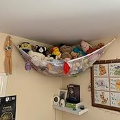 LARGE TOY SOFT TEDDY HAMMOCK MESH BABY CHILDS BEDROOM TIDY STORAGE ...