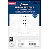 Amazon.com : Filofax Calendar Diary Refill, A5 Size, One Day on One ...