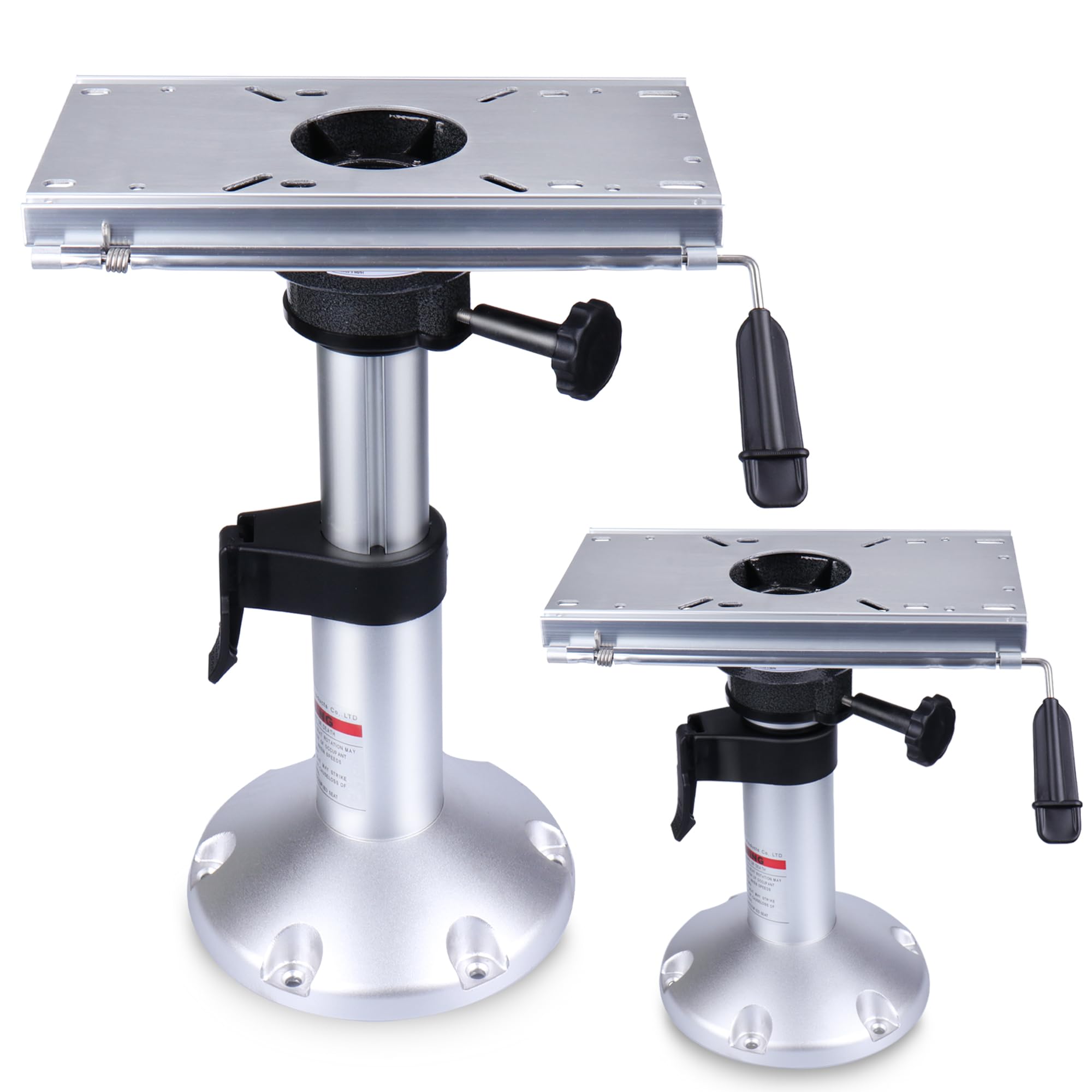 Manumarine Adjustable Height Locking Boat Seat Pedestal with Slide and ...