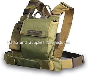 Conterra Tool Chest Radio Chest Harness (Black) : Tools & Home Improvement