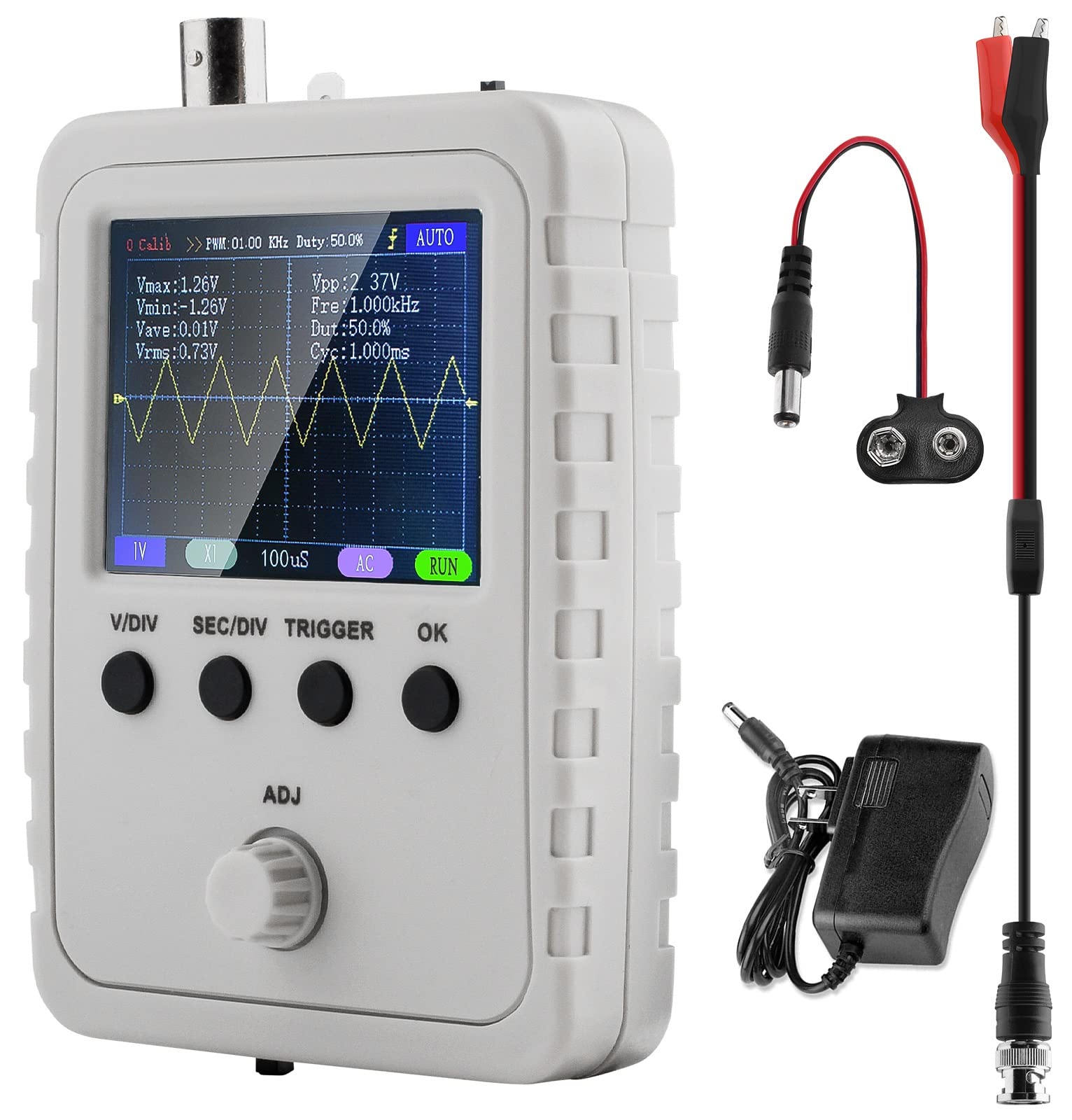 Mua Digital Oscilloscope Kit,Aideepen Handheld oscilloscopes with DC/AC ...
