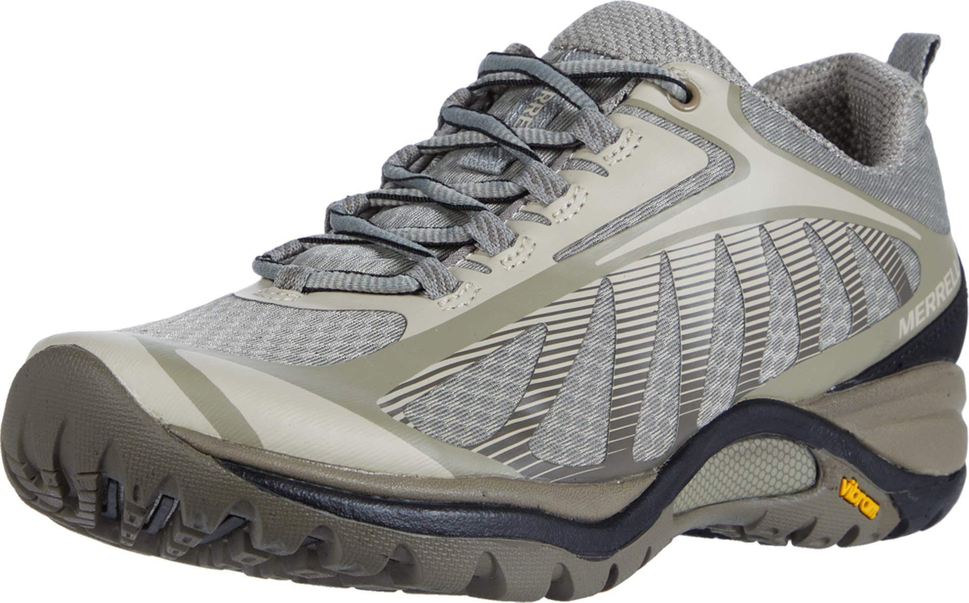 Merrell womens Siren Edge 3 Hiking Shoe, Aluminum/Boulder, 8 US for ...
