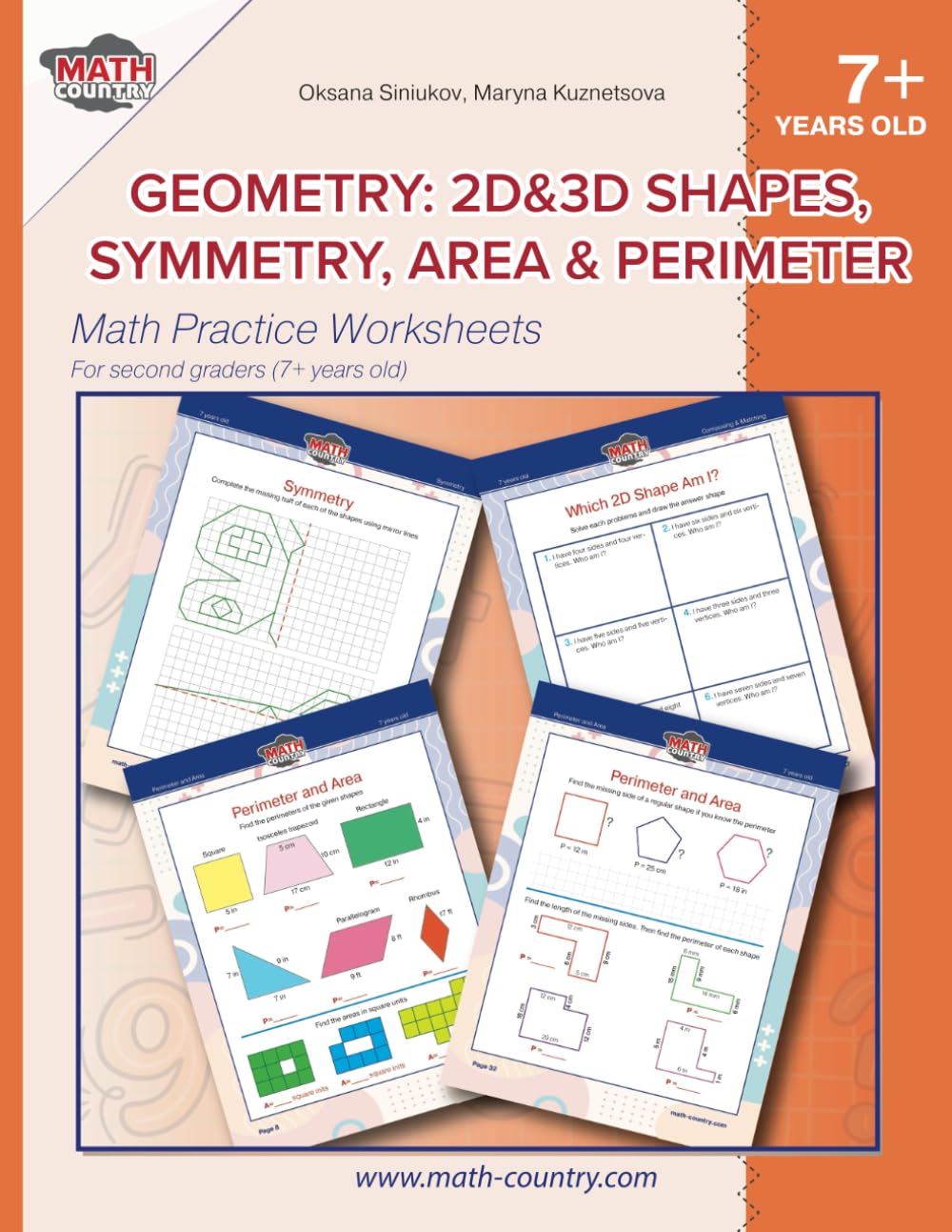 Mua Geometry: 2D & 3D shapes, symmetry, area & perimeter: Math practice ...