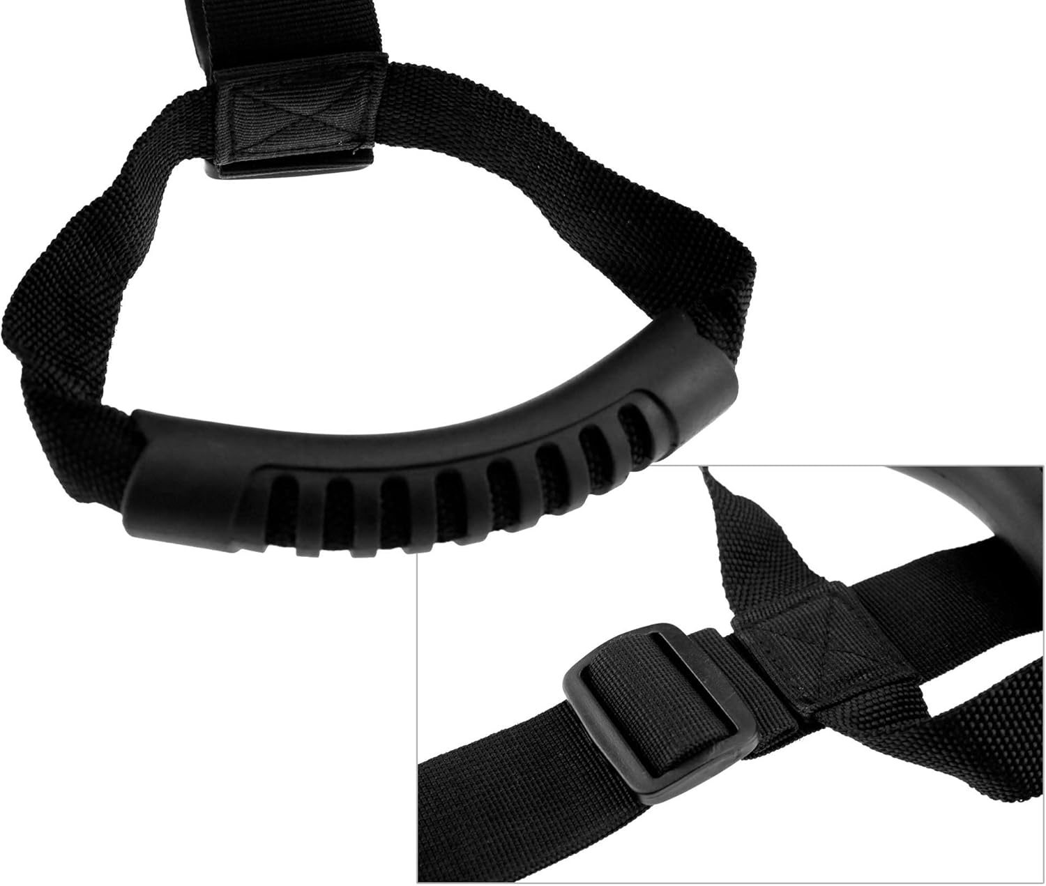 Motorcycle Pillion Passenger Safety Belt Waist Safety Grips Grab ...