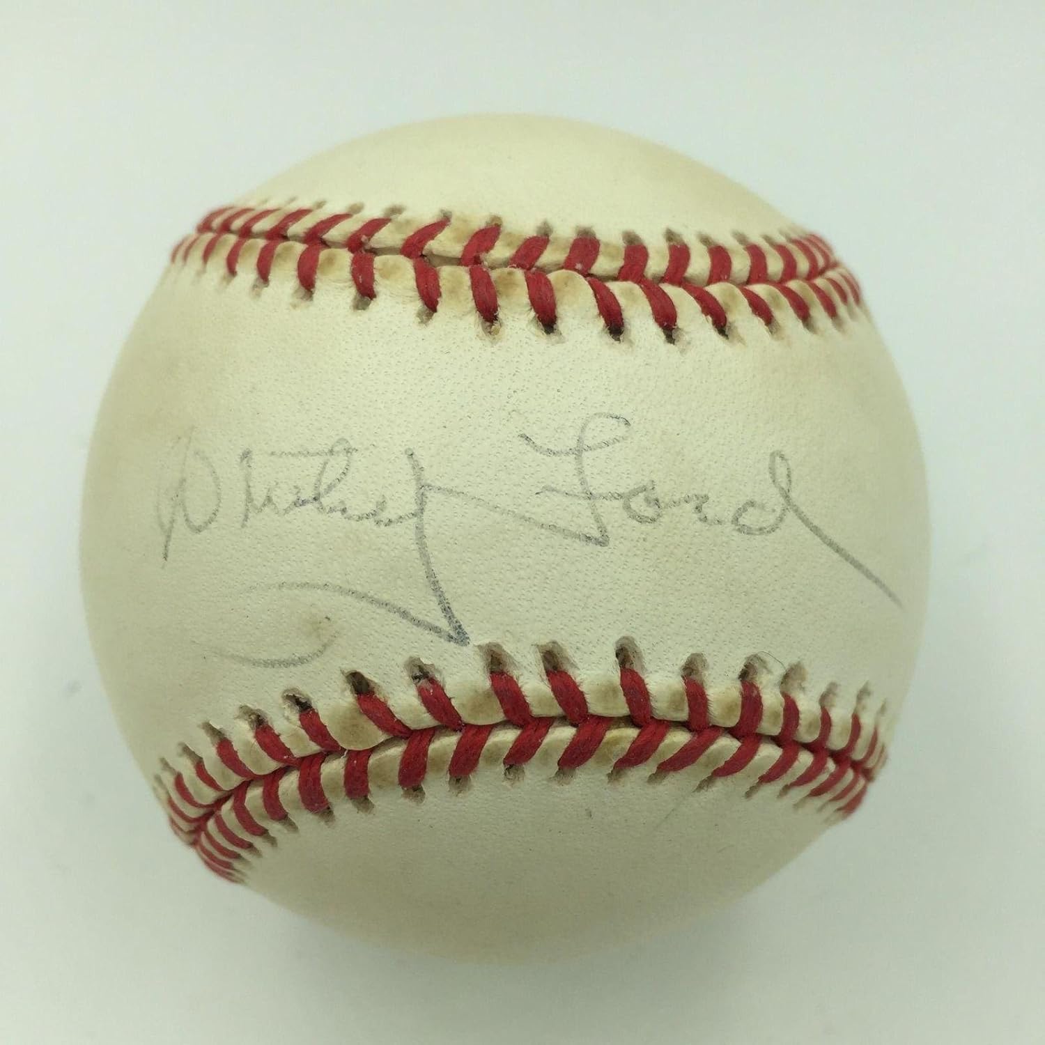 Whitey Ford Signed Autographed American League Baseball PSA DNA COA ...