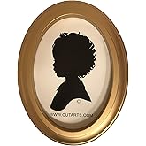 Amazon.com - CUT ARTS Black Oval 5x7 Frame