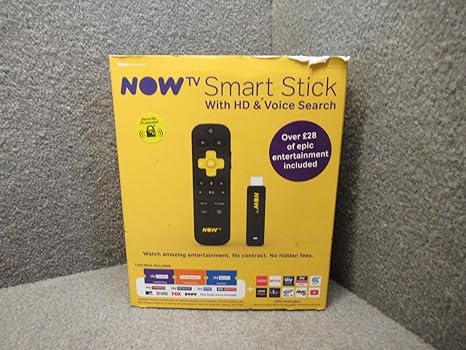 NOW TV Smart Stick with HD & Voice Search: Amazon.co.uk: Electronics